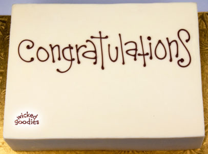 Cake Writing Tips