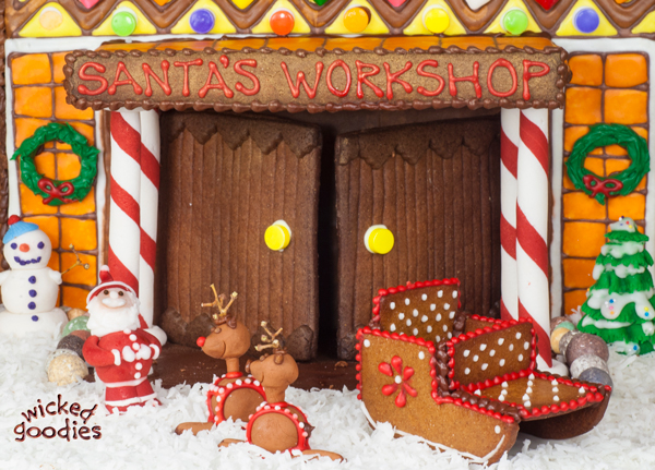 Gingerbread House Doors - Wicked Goodies