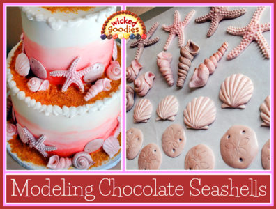 Modeling Chocolate Seashell Tutorial - Wicked Goodies